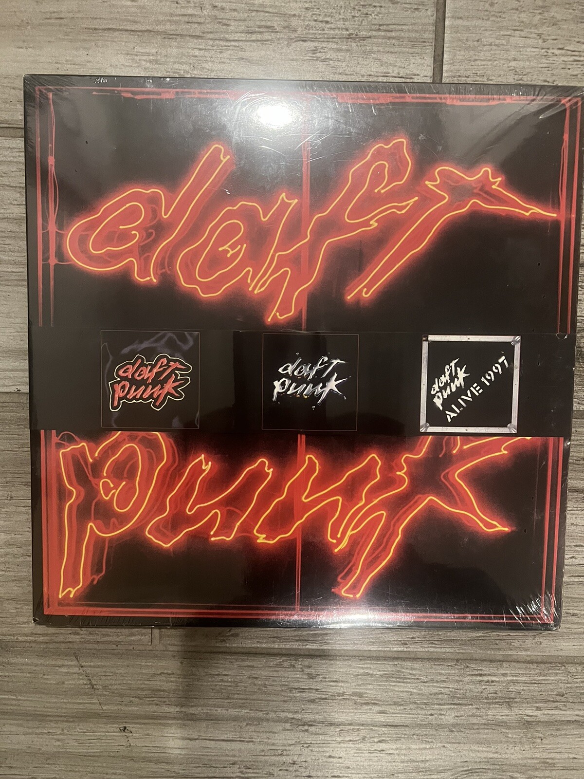 Daft Punk vinyl box set sealed Homework / Discovery / Alive 1997 | eBay