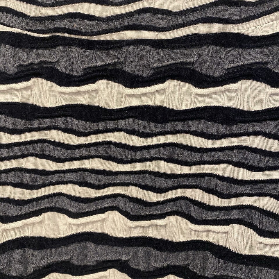 Zac & Rachel Womens Textured Striped Pull On Skirt Size 1X | eBay