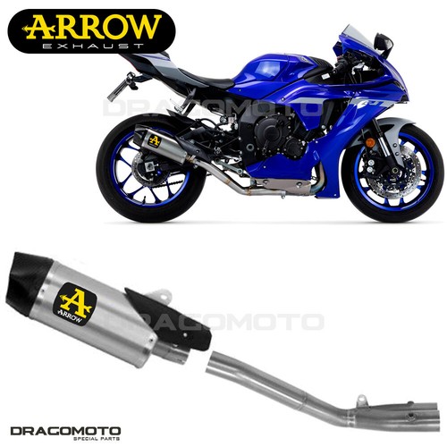 Exhaust WK YAMAHA YZF 1000 R1 2023 2024 ARROW Titanium CC INDY RACE | eBay