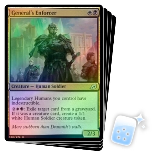 Foil General's Enforcer X4 M/NM Magic: The Gathering MTG Ikoria | eBay