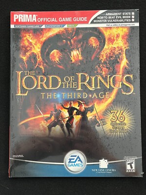 Lord of the Rings "The Third Age" Video Game: Prima Official Game Guide ...
