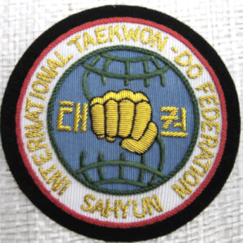 ITF TAEKWONDO BLAZER BADGE - Official Jacket Patch for Instructors and ...