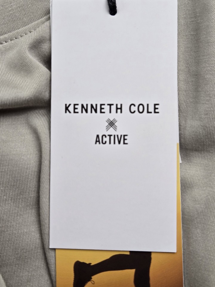 Kenneth Cole Tech Tee Shirt Modal Blend Stretch Soft Recycled Medium Stone | eBay