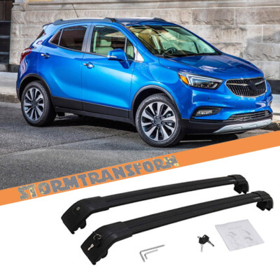 Black Cross Bars Fit For Buick Encore 2013-2022 Accessories Roof Rail ...