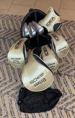Adams Golf Idea A3OS Women's 8 Club Set LH W/ Bag Graphite Shafts 55 ...