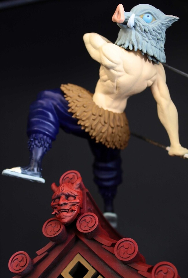 Inosuke Action Figure Demon Slayer Collectible Statue Scale 1/6 Made In ...