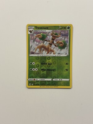 Trevenant 017/264 Fusion Strike Pokemon Rev Reverse Holo NM FAST ...