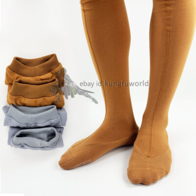 Thick Cotton Buddhist Monk Socks Shaolin Kung fu Stockings Wudang ...