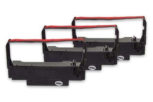 3x Ink Ribbon compatible with Samsung SRP 280 SRP 270 Black, Red ...