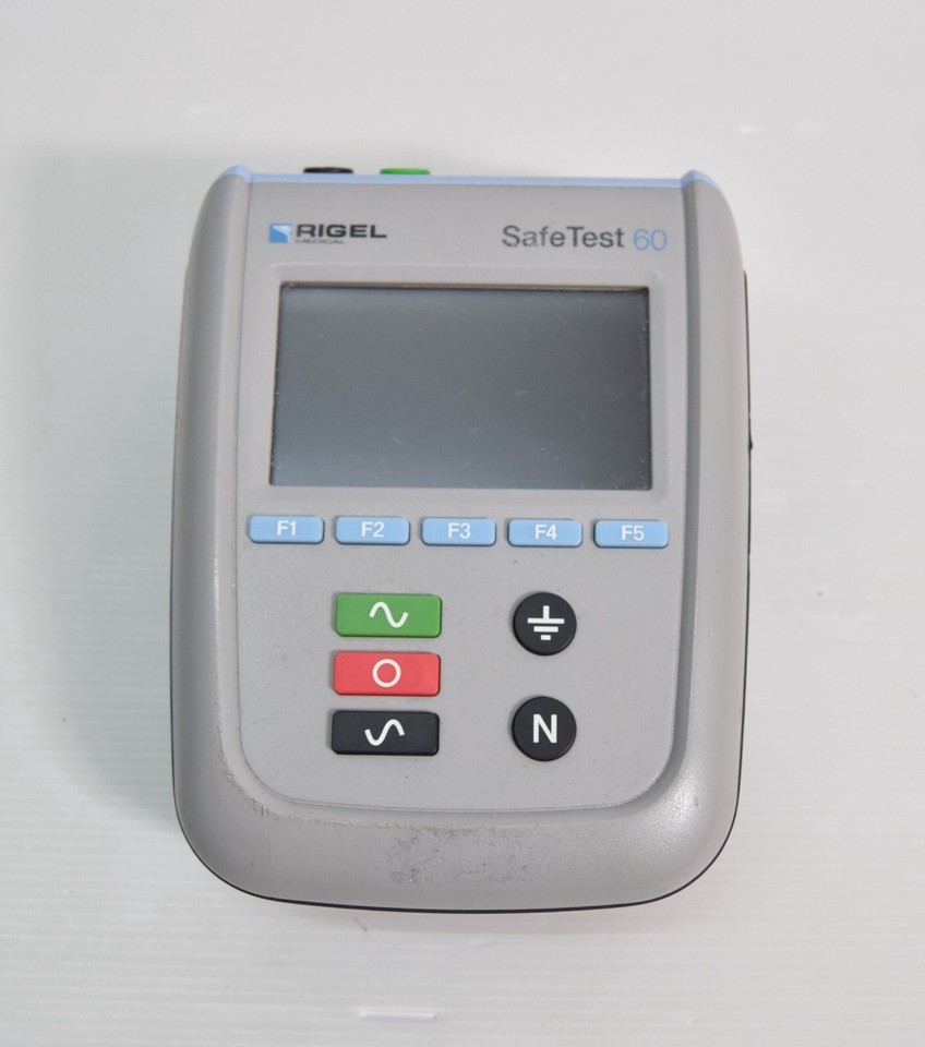 Rigel SafeTest 60 Electrical Safety Tester (Please read) | eBay