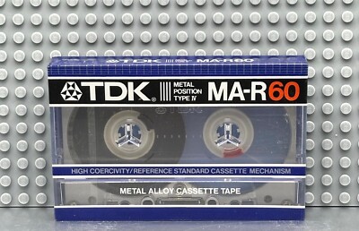 TDK MA-R 60 1984 JAPAN TYPE IV BLANK CASSETTE TAPE (1) (SEALED) | eBay