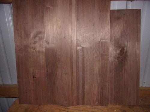 4 PC RECLAIMED WALNUT WOOD KILN DRIED BOARDS LUMBER LOT 1883V 1/2 ...