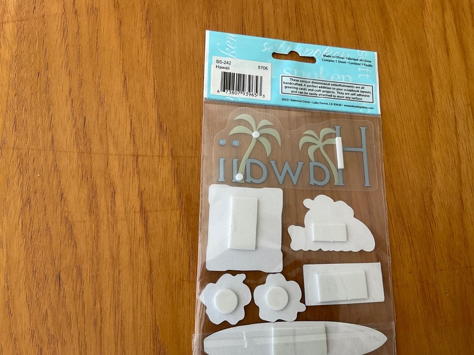 3D Stickers Soft Spoken, Recollections, Paper House, Paper Bliss - You ...