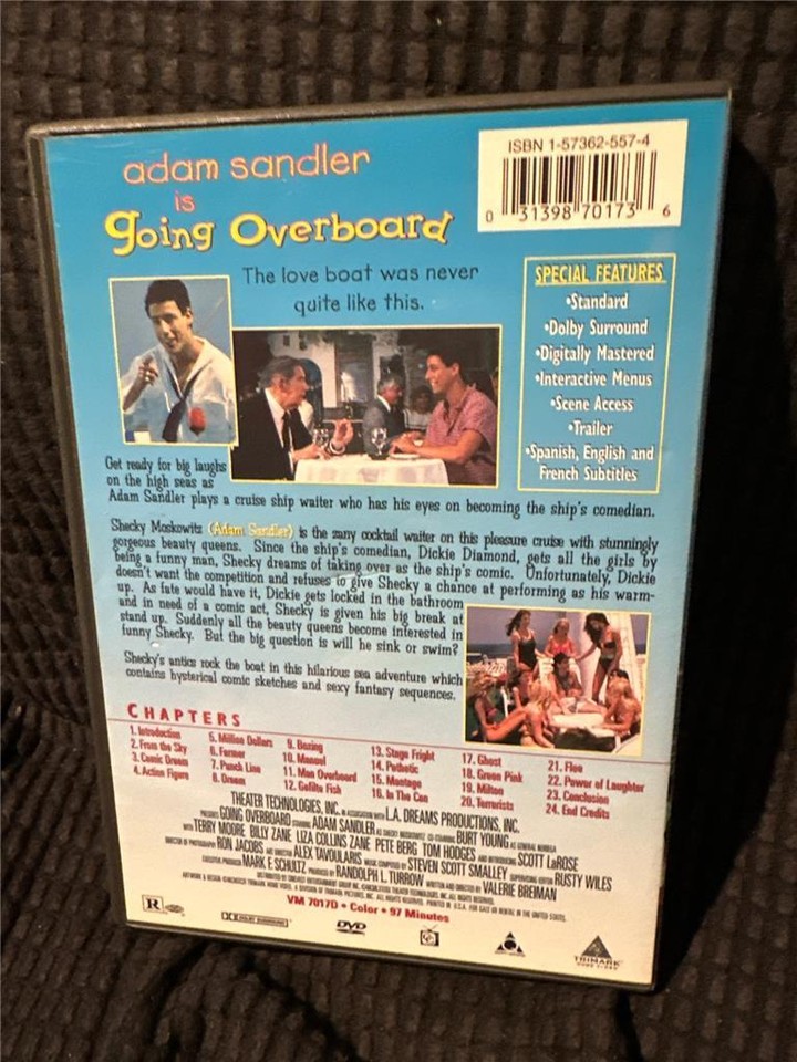 Going Overboard (DVD, 1999), Adam Sandler 31398701736| eBay
