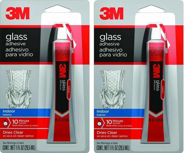 3M 18050 Indoor Glass Adhesive 1 Oz for sale online | eBay