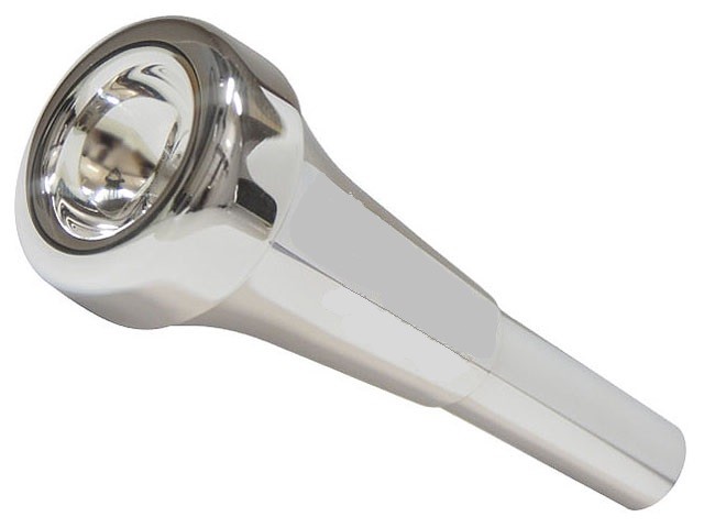 Titanium B2 Trumpet Mouthpiece JC Custom Silver | eBay