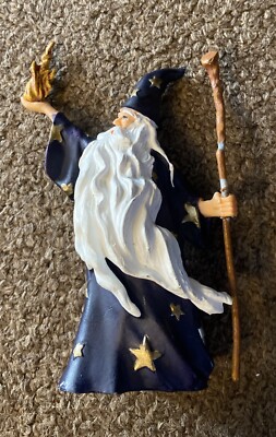 Papo Wizard Fantasy Action Figure Merlin Tales And Legends 1999 4” tall ...