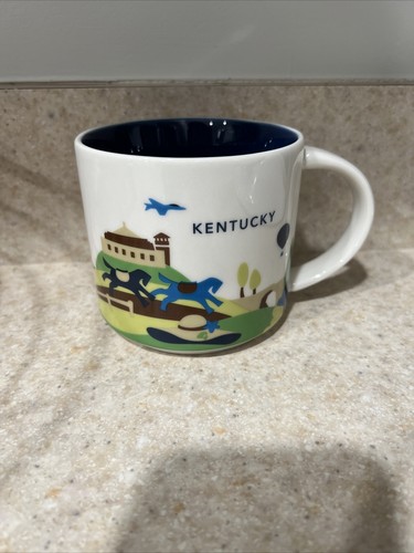2017 Starbucks Kentucky You Are Here Collector’s Series Blue 14-Oz ...
