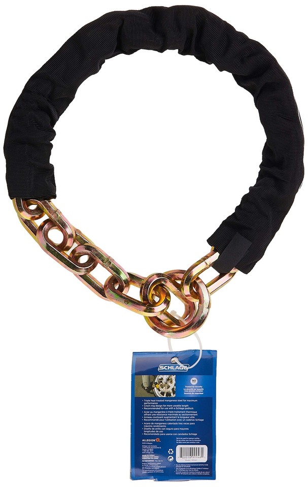 Schlage 12mm Cinch Ring Security Chain (No Lock) 39 Inches | eBay