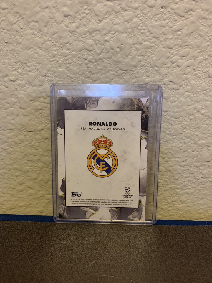 2023 Topps UEFA Inception Ronaldo R9 Legacy Green Real Madrid 56/99 | eBay