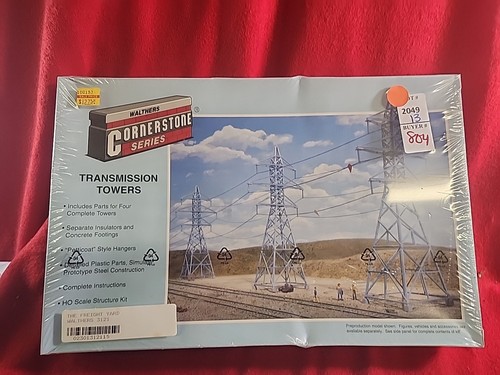Walthers Transmission Towers HO Scale kit Pk 4 | eBay