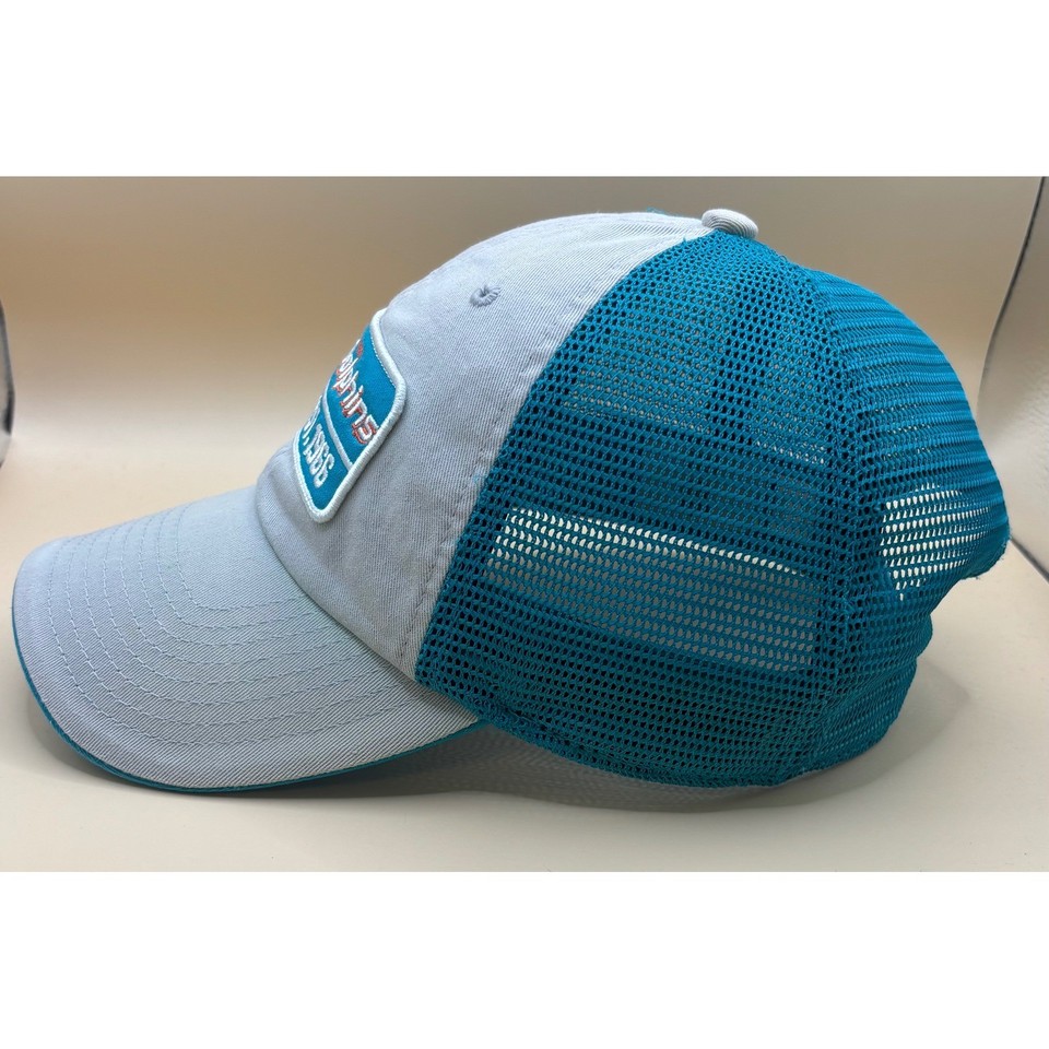 Miami Dolphins EST 1966 Patch Baseball Cap Hat Gray Men's Sports Fan ...