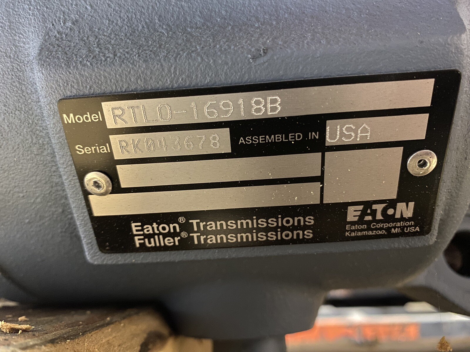 REMAN Navistar International Fuller 18-Speed Transmission ZTAF0850R ...