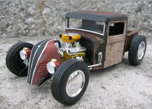 1/24 scale caddy batwing air cleaner Lindberg Monogram Revell Hot Rat ...