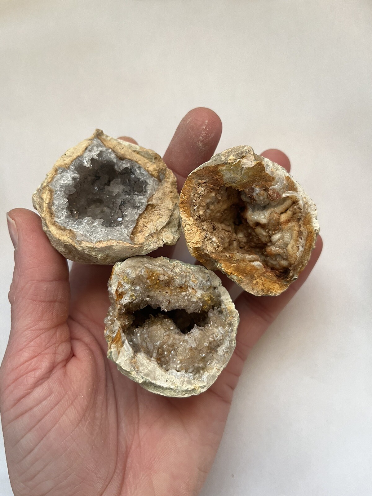 2pc Break Your Own Crystal Canyon Geode, Unopened Geode, Whole Geode | eBay