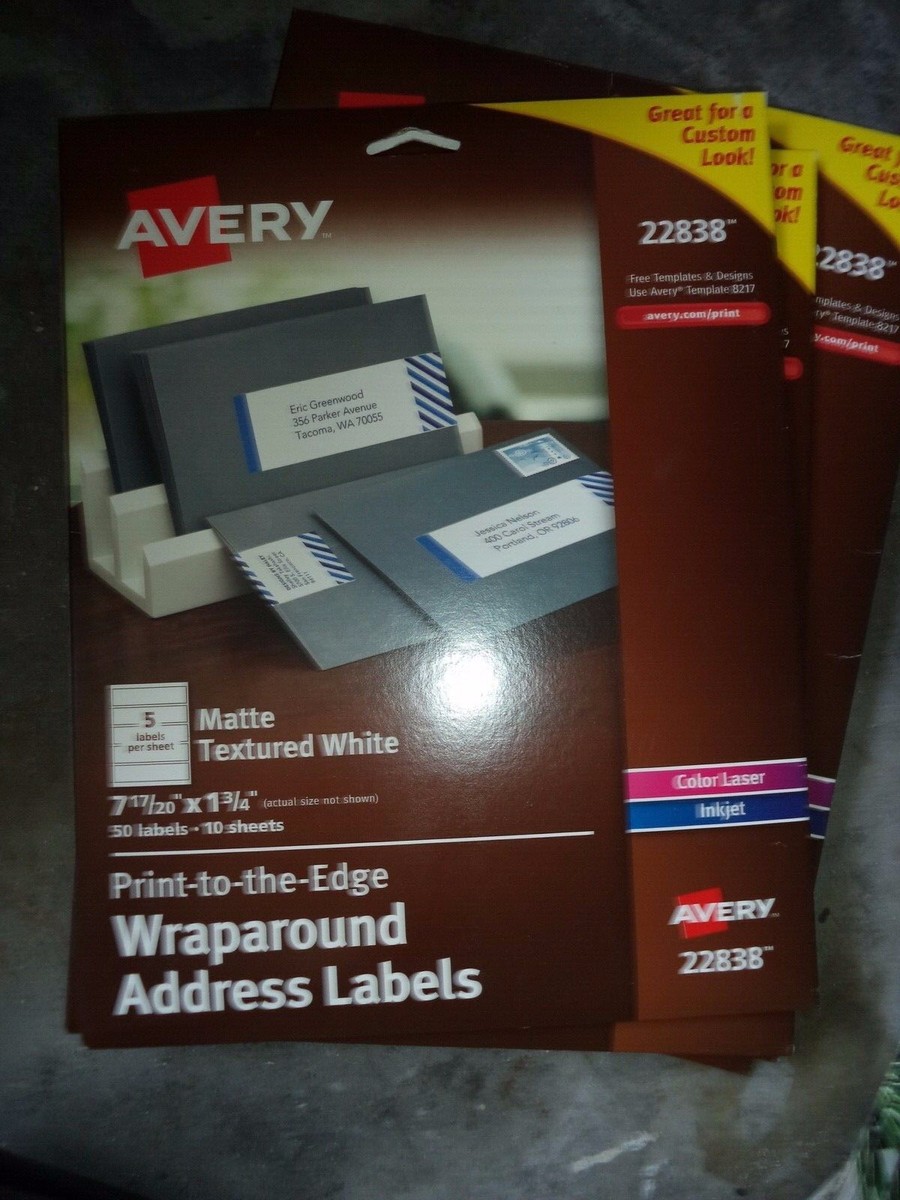 Wrap Around Address Labels Avery