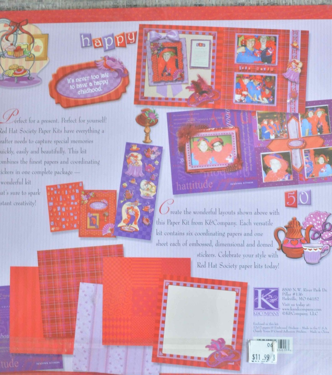 Red Hat Society Stickers Shop | Red Hat Society