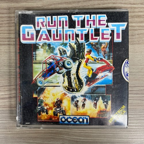 UNTESTED RUN THE GAUNTLET SINCLAIR ZX SPECTRUM +3 FLOPPY DISC GAME ...