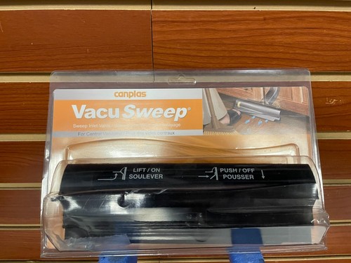 Central Vacuum Vac Pan Sweep dirt in with broom Inlet Valve | eBay