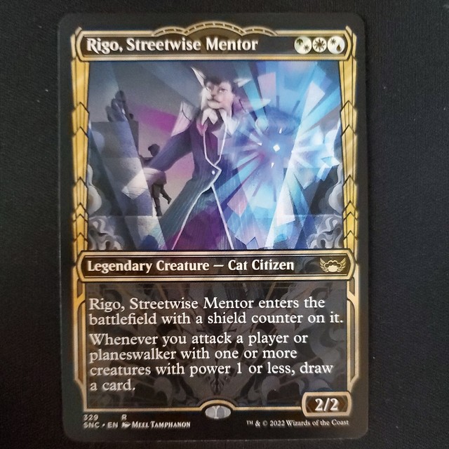 MTG Rigo, Streetwise Mentor Streets of New Capenna 329 Regular Rare for ...