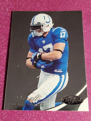 2012 Panini Certified Football Card #49 Austin Collie Indianapolis ...