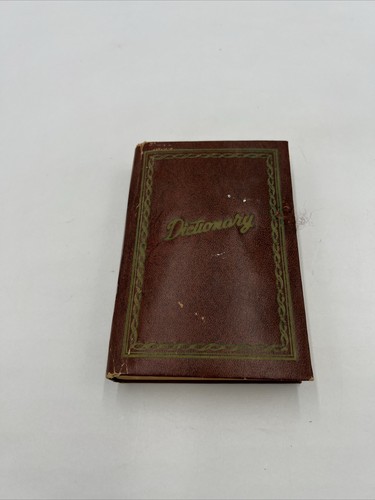 Vintage 1960 Webster's New Handy Pocket Dictionary | eBay