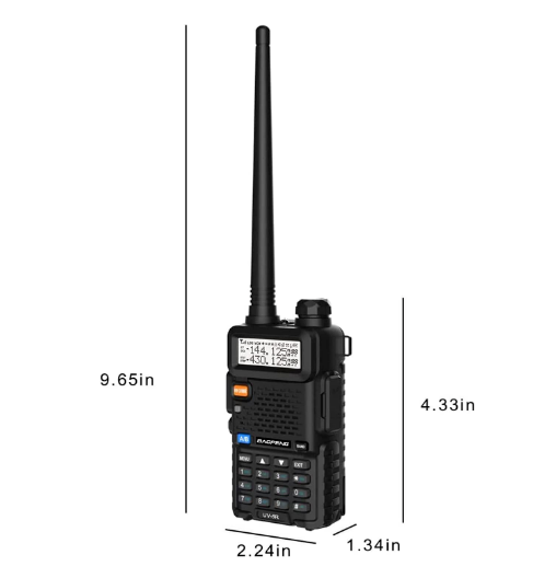 Digital Handheld Radio Scanner Fire Police VHF FM EMS Ham 2 Way ...