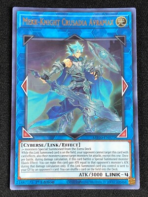 YUGIOH MEKK-KNIGHT CRUSADIA AVRAMAX MP20-EN071 1ST ULTRA NM | eBay