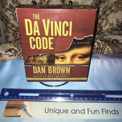 The DaVinci Code Audiobook Book on CD Dan Brown Novel Unabridged EUC ...