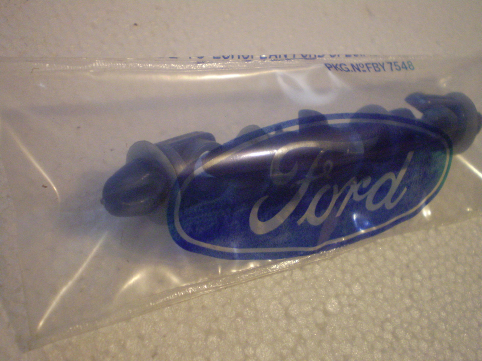 Escort Fuel Pipe Line Clips (4)Blue NOS Genuine Ford Mk1-2 RS 2000 ...