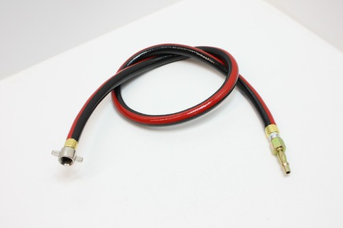 1 Metre black air-tank/ Test Point Air Inflator Hose To 1/4 Male ...