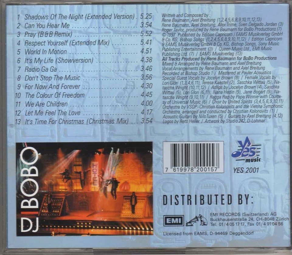DJ BoBo - World In Motion (Limited Winter Edition) - CDA - 1997 ...