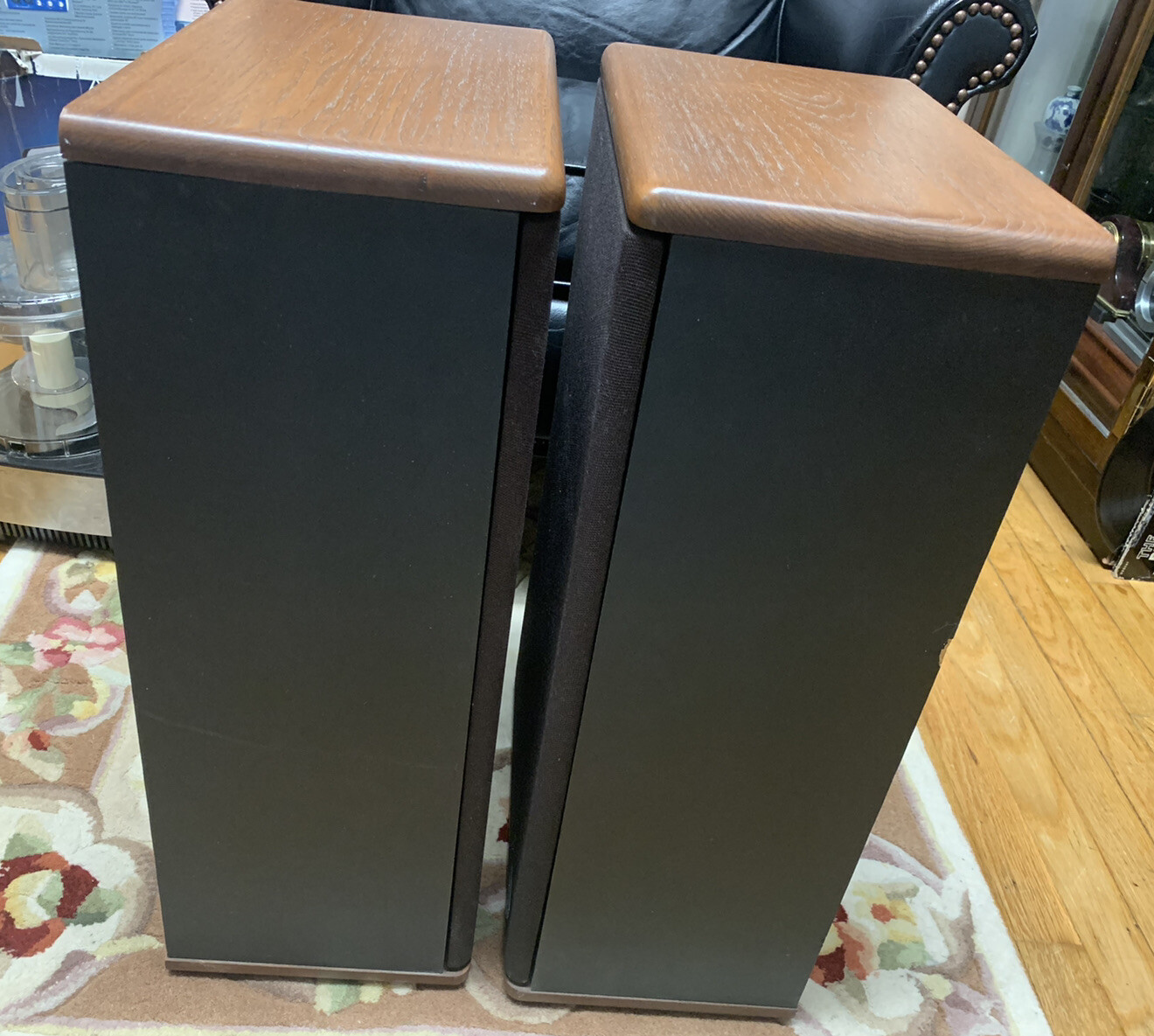 ADVENT PRODIGY II FLOOR/Bookshelf SPEAKERS -Pair H23”xW13”xD8” | eBay