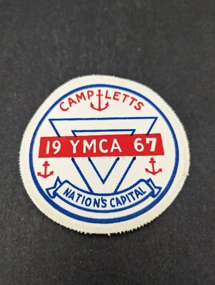 1967 Vintage 60'S YMCA Camp Letts Patch Washington DC Maryland | eBay