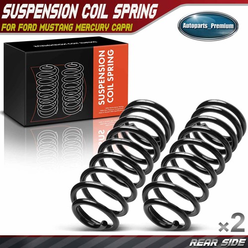 Ford Mustang Mercury Capri Rear Left and Right Coil Spring | Variable ...