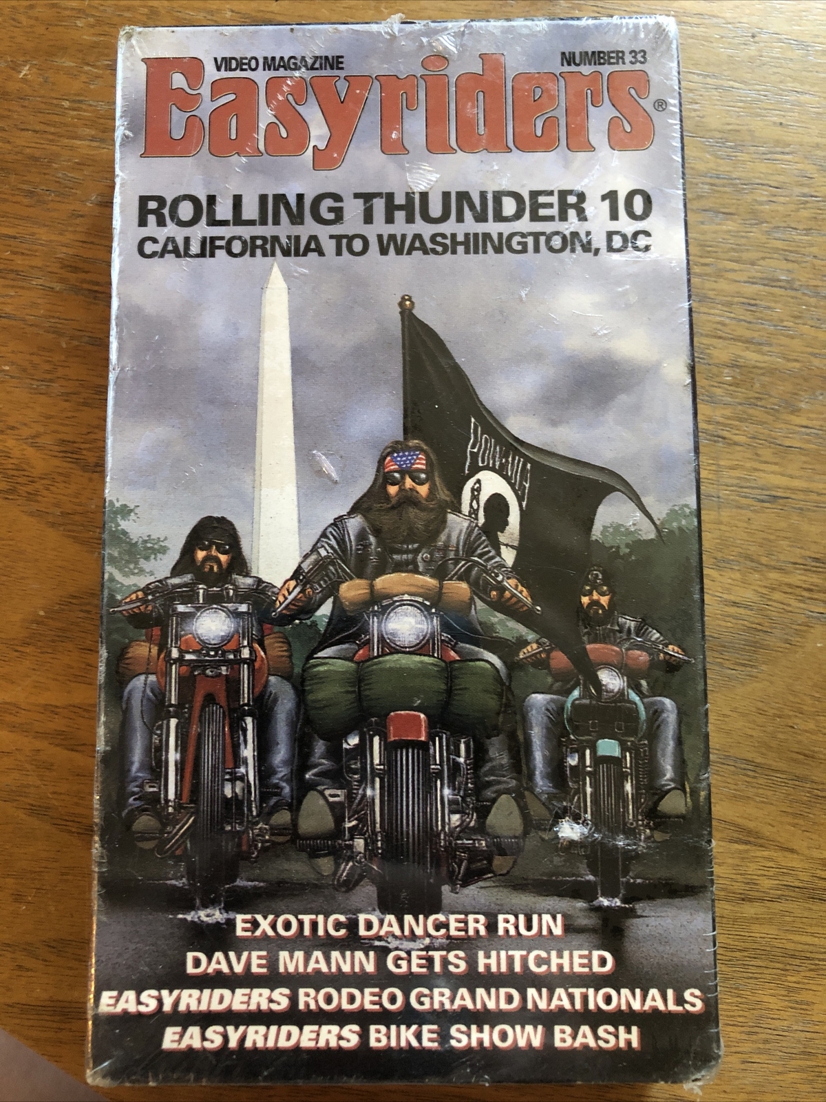 Easyriders Video Magazine - V. 33 VHS VIDEO TAPE TATTOOS MOTORCYCLES ...