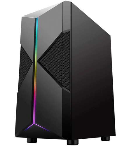 CiT PYRO Gaming PC LED ATX Mid Tower Case 3306 1x ARGB Fan - New Tatty ...