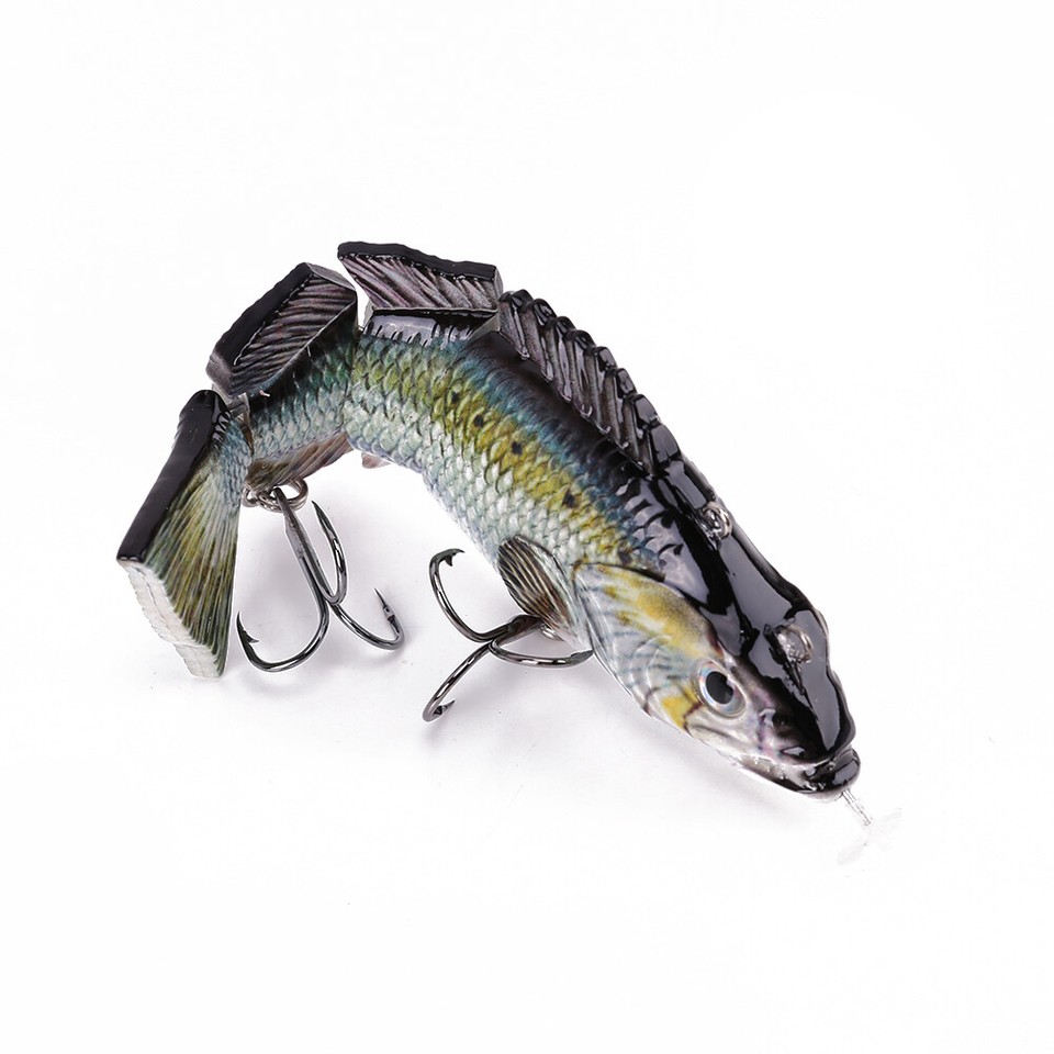 Smart Electronic Artificial Bait Wobbler Fish Auto Swimming Robotic ...