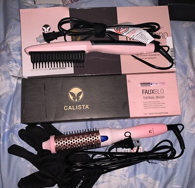 Calista TrianglPRO Triangl Pro Heated Hair Detailer Brush & FauxBlo ...