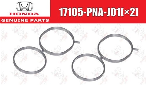 HONDA OEM AIR INTAKE PLENUM GASKETSET 17105-PNA-J01(×2) for 02-04 CRV ...